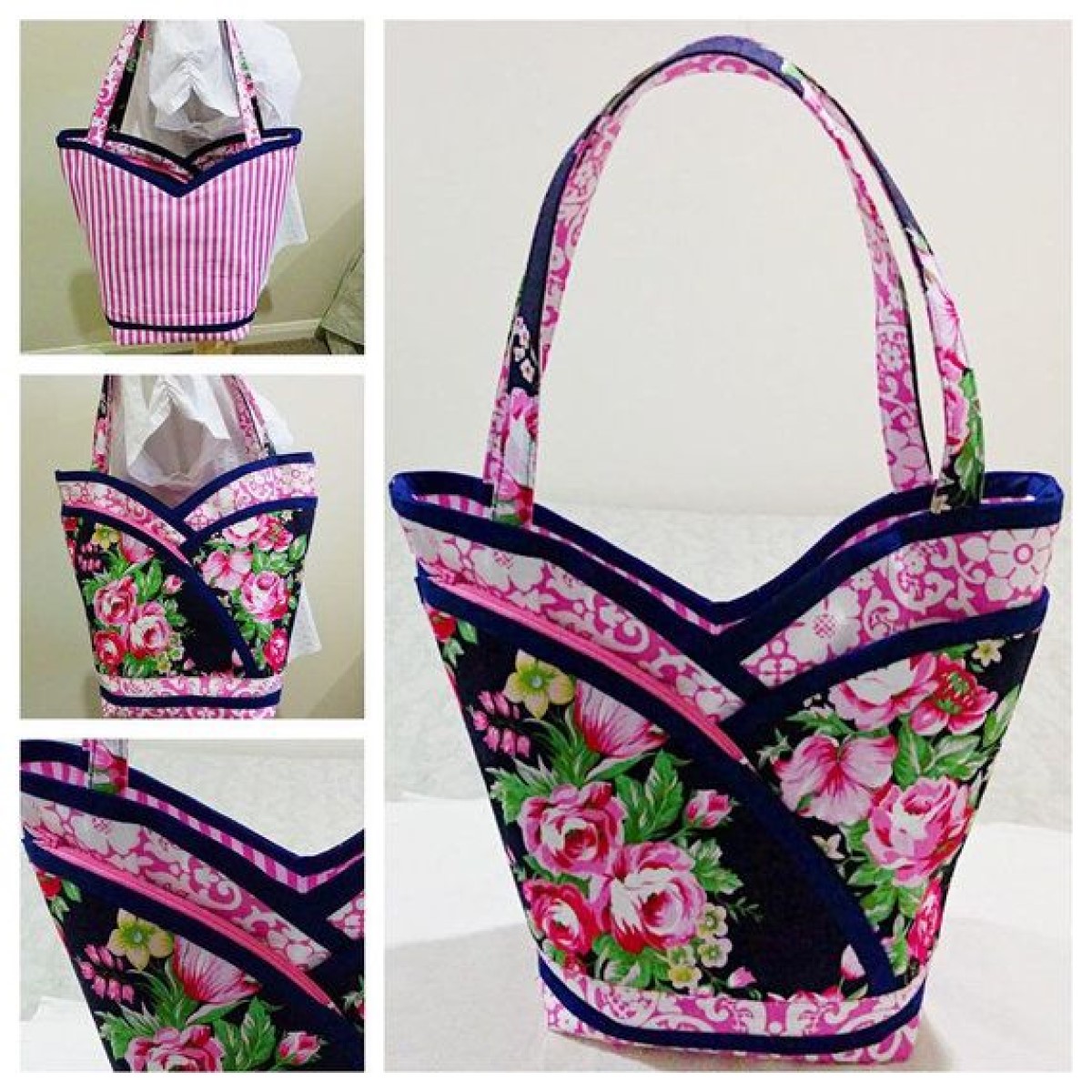Handmade Petal Pockets Tote – Sewing – The Repurposing Life